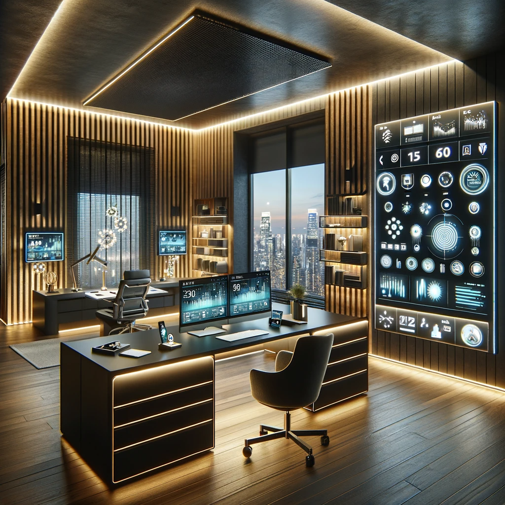 Installation domotique (éclairage – portail électrique et climatiseur ...